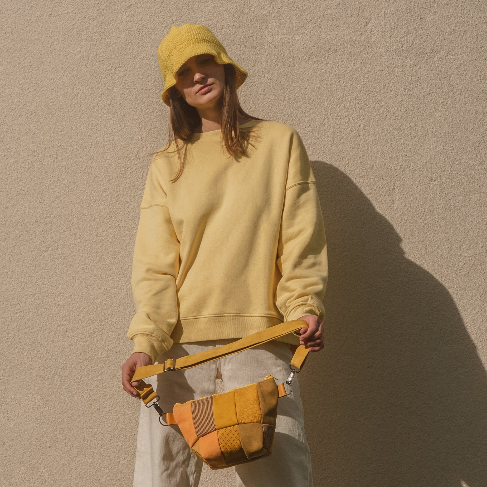 SUN Ethically made and Sustainable Shoulder Bag - Bagabù
